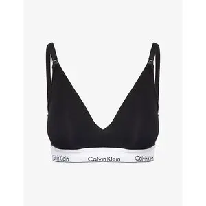 Calvin Klein Maternity Icon Triangle Cotton-modal Bralette