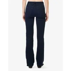 FRAME The Reboot Flared Stretch-denim Blend Jeans