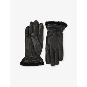 DENTS Shrewsbury Leather Gloves - Black