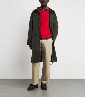 Polo Ralph Lauren Wool-alpaca Polo Pony Sweater - Red