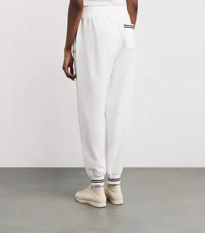 FRAME Stretch-cotton Tennis Sweatpants