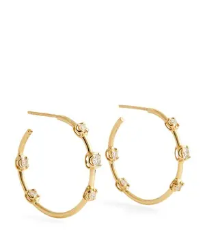 Jacquie Aiche Hoop Earrings