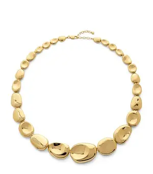 Monica Vinader Vermeil Aria Collar Necklace - Gold