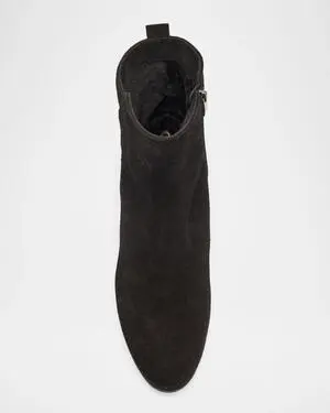 La Canadienne Thyme Wedge Booties - Black