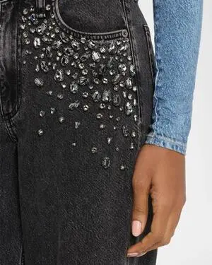 Rag & Bone Featherweight Sofie High-rise Wide Jeans - Anjwl
