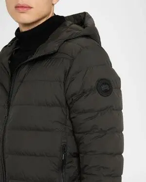 Canada Goose Crofton Packable Quilted Hoodie - Volcano