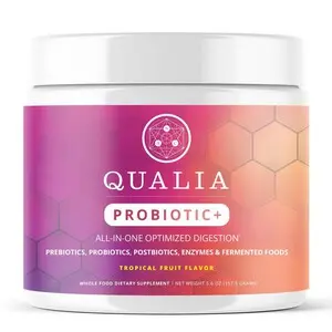 QUALIA Probiotic+ Tropical Fruit Flavor 157.5 Grams - One-color