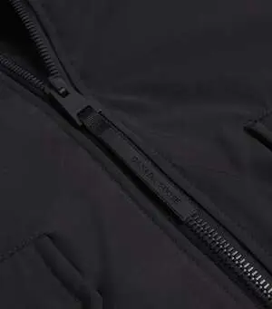 Canada Goose Down Aviator Bomber Jacket - Black