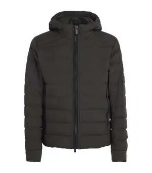 Canada Goose Down Enduraluxe Packable Crofton Puffer Hoodie - Black