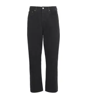 AGOLDE Organic Cotton-blend '90s Loose Jeans - Black