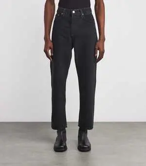 AGOLDE Organic Cotton-blend '90s Loose Jeans - Black