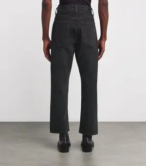 AGOLDE Organic Cotton-blend '90s Loose Jeans - Black