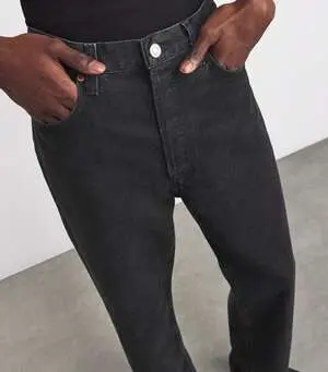 AGOLDE Organic Cotton-blend '90s Loose Jeans - Black