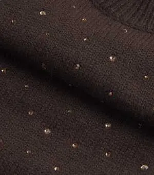ALLUDE Wool-cashmere Embellished Sleeveless Sweater