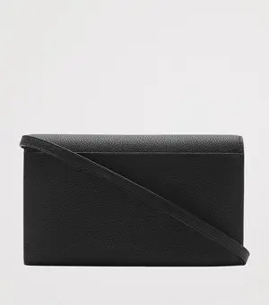 Burberry Leather Cotswolds Strap Wallet