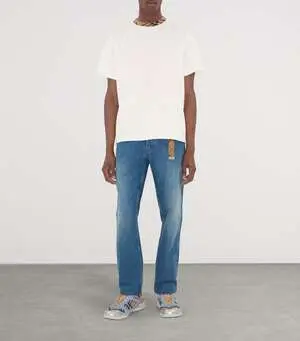 Burberry Slim Fit Jeans - Blue