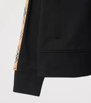 Burberry Check-trim Track Jacket