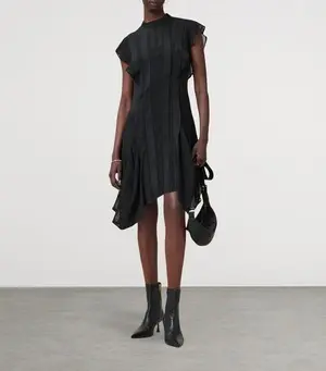 ALLSAINTS Asymmetric Fleur Dress
