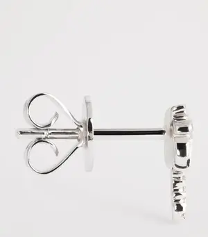 ANITA KO Gold And Diamond Palm Tree Single Stud Earring