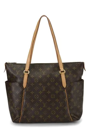 LOUIS VUITTON Monogram Totally Tote Bag - Brown