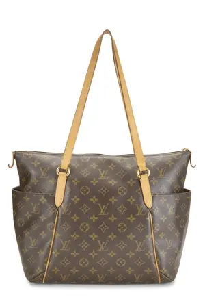 LOUIS VUITTON Monogram Totally Tote Bag - Brown