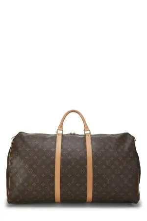 LOUIS VUITTON Monogram Keepall 60 - Brown