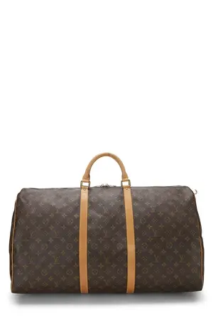 LOUIS VUITTON Monogram Keepall 60 - Brown