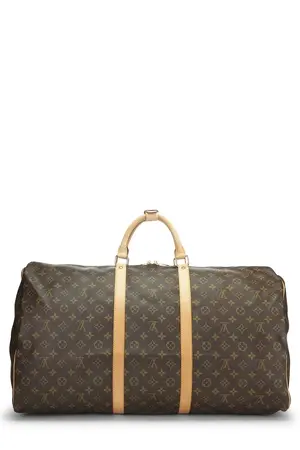 LOUIS VUITTON Monogram Keepall 60 Duffle Bag