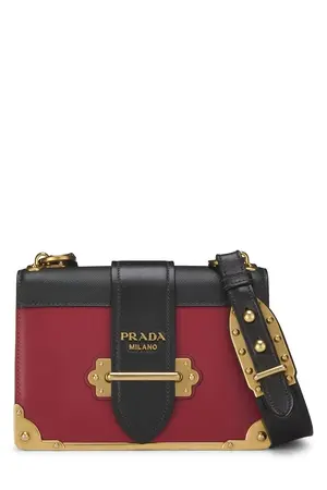 Prada Cahier Crossbody Bag - Red