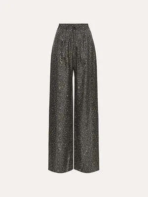 Oscar De La Renta Frill Pants For Women
