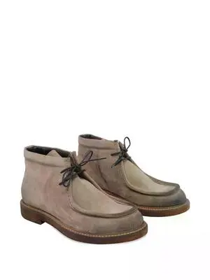 PAWELK'S Laced Round-toe Boots