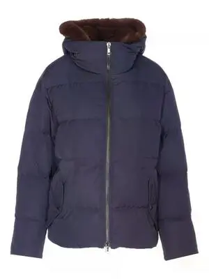 LOU ANDREA Padded Jacket With Removable Hood