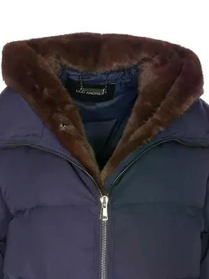 LOU ANDREA Padded Jacket With Removable Hood