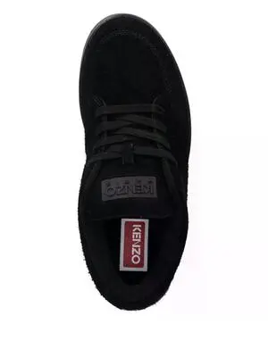 Kenzo Dome Suede Sneakers - Black