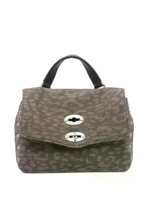 ZANELLATO Mini Postina Animal-print Tote Bag
