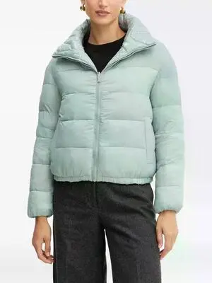 Patrizia Pepe Quilted-design Hooded Jacket