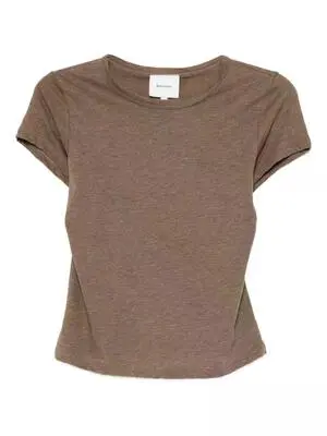 REFORMATION Max T-shirt - Brown