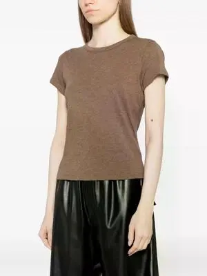 REFORMATION Max T-shirt - Brown