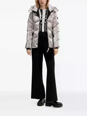 Desigual Metallic-effect Padded Jacket