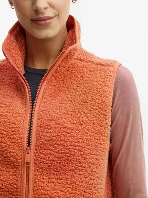 JACK WOLFSKIN Logo-embroidered Fleece Vest