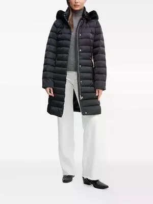 Geox Hooded Quilted Coat