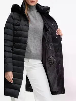 Geox Hooded Quilted Coat
