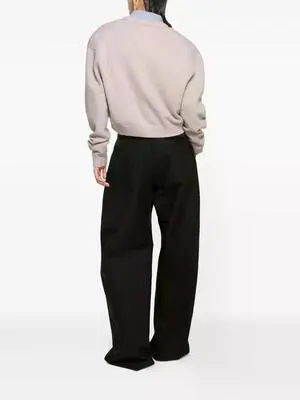 Acne Studios V-neck Embroidered Sweater