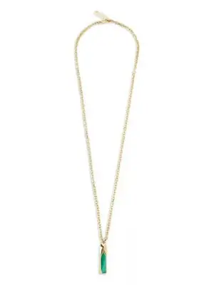 LANVIN Geometric Pendant Necklace - Gold