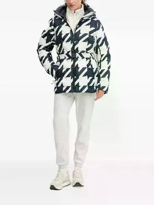 Helly Hansen Houndstooth Pattern Down Jacket