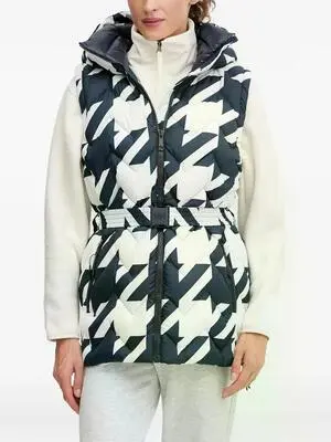 Helly Hansen Houndstooth Pattern Down Jacket