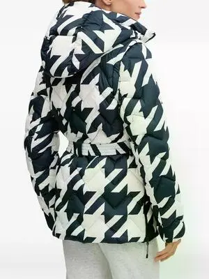 Helly Hansen Houndstooth Pattern Down Jacket