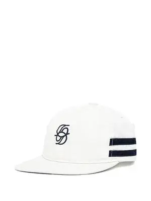 Drole De Monsieur Embroidered Cap - White
