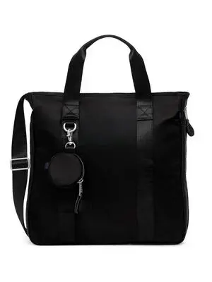 Alpha Industries Uv Detachable-pouch Tote Bag - Black