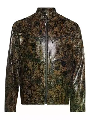 Palm Angels Snake Print Jacket